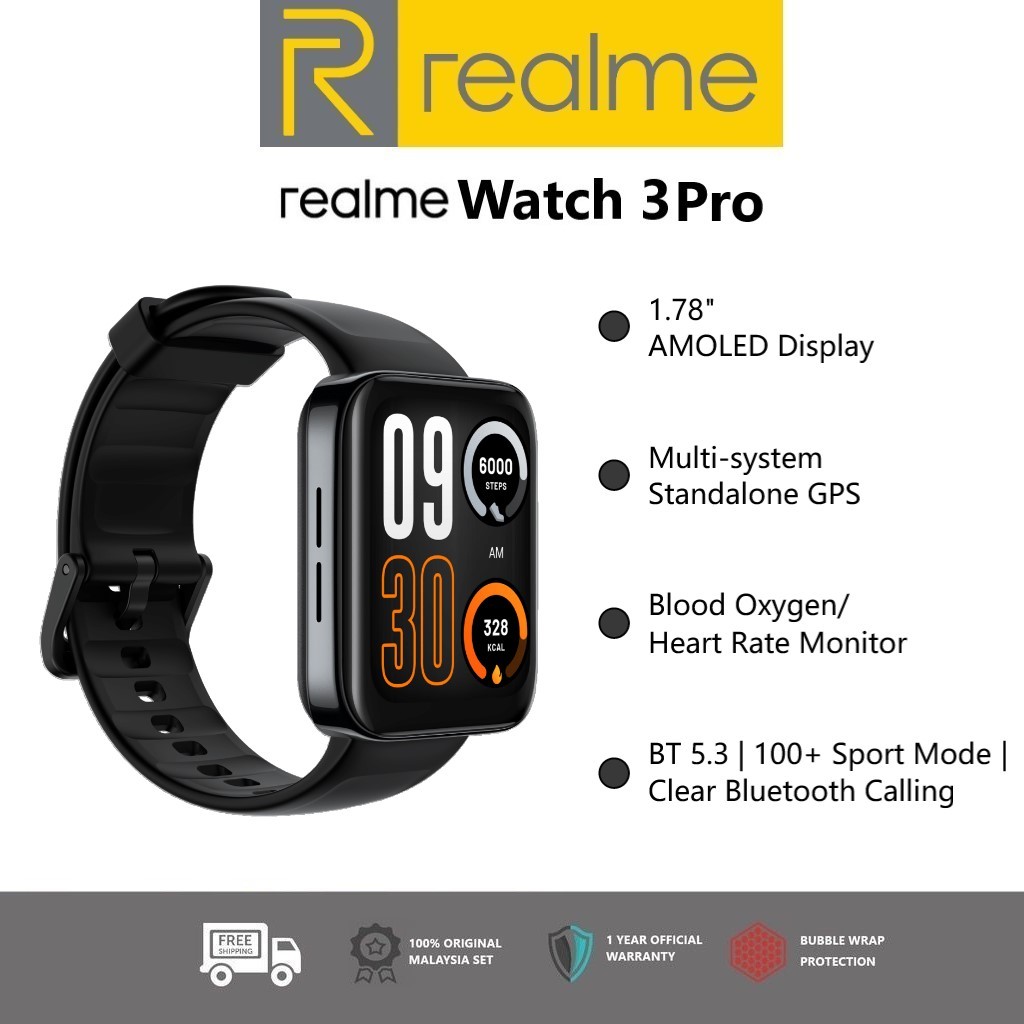 Realme Watch 3 Pro / Watch 2 / Watch 2 Pro - Original Realme Product ...