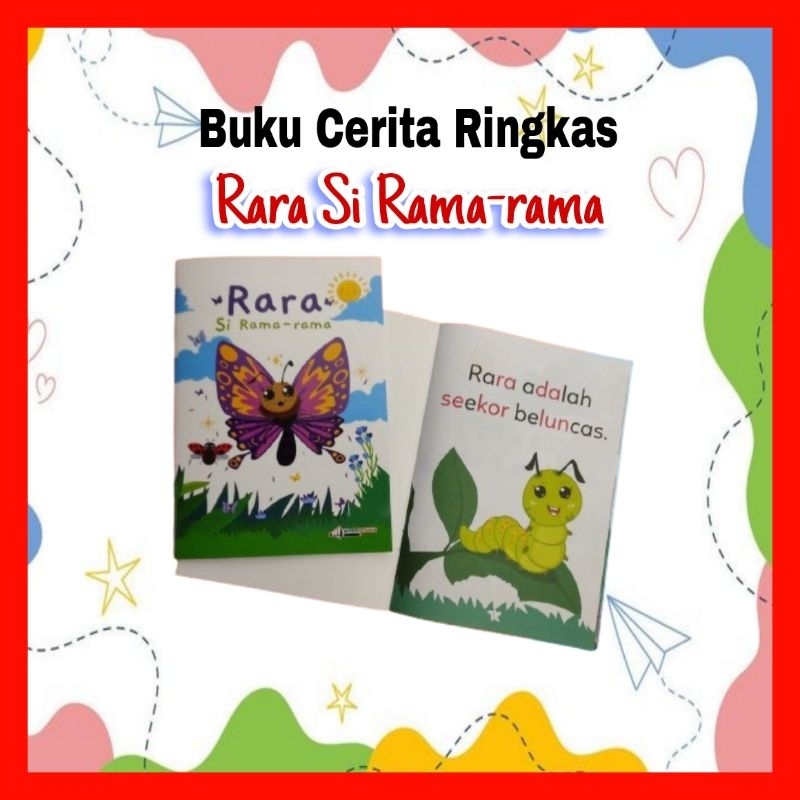 Buku Cerita Kisah Pendek Rara Si Rama-rama | Buku Cerita Sukukata ... Buku Cerita Kisah Pendek Rara Si Rama-rama | Buku Cerita Sukukata ...