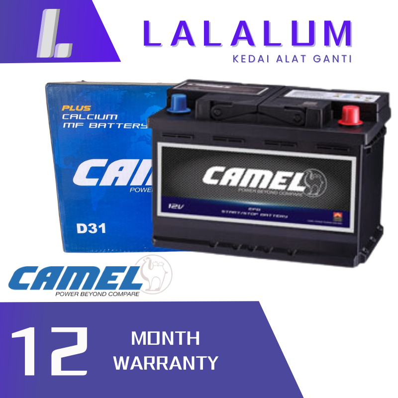 CAMEL Q85 95D23L Car Battery Kereta Bateri For TOYOTA/HONDA/PROTON/KIA ...
