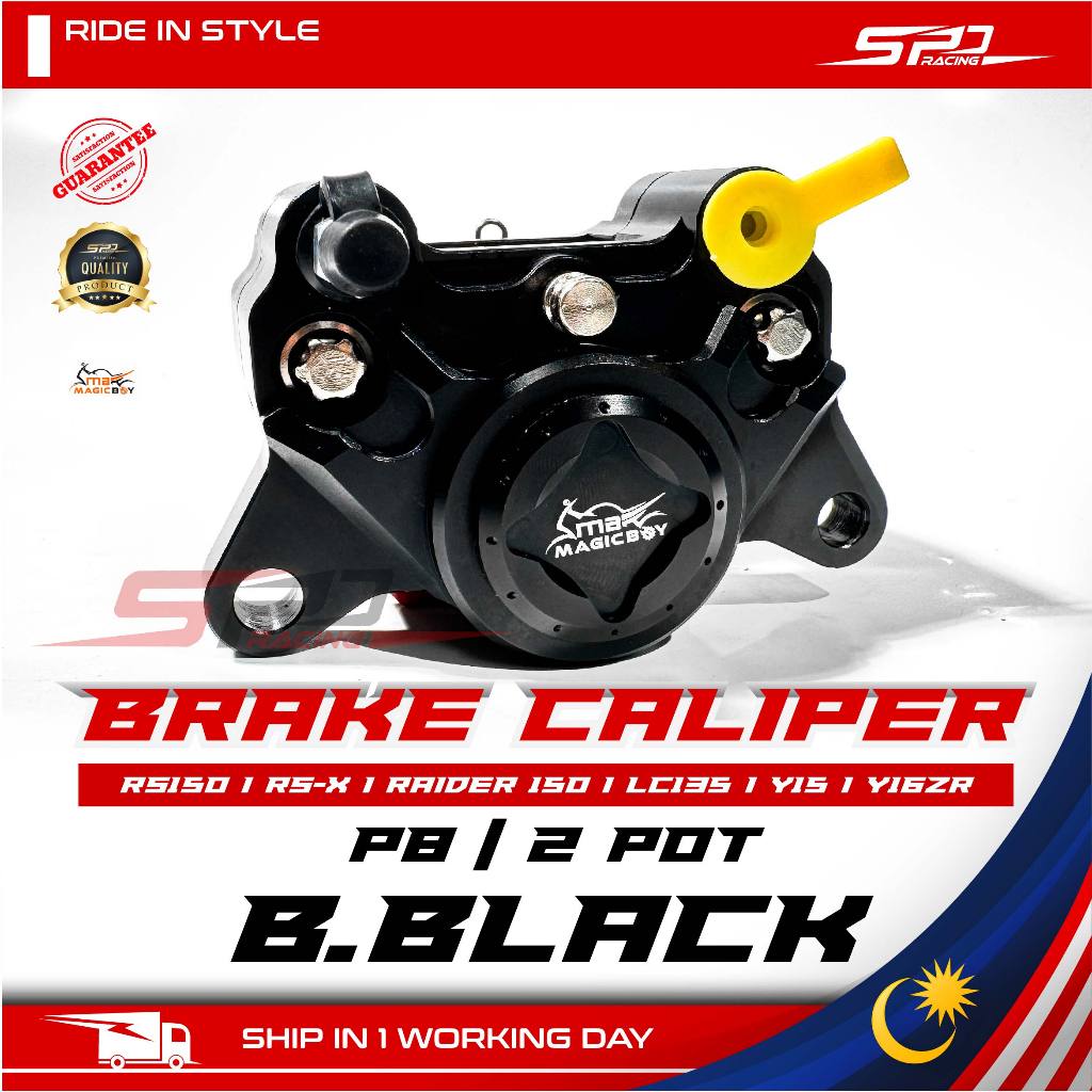 Brake Caliper MAGICBOY Universal Use 2 POT 4 POT P8 P9 P34 GP4 Brek ...