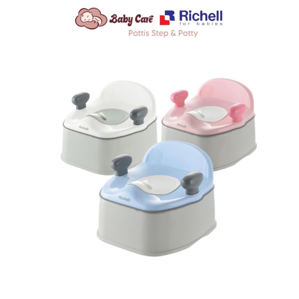 Richell Pottis Step and Potty, Baby and Children Three-Stage Training ...