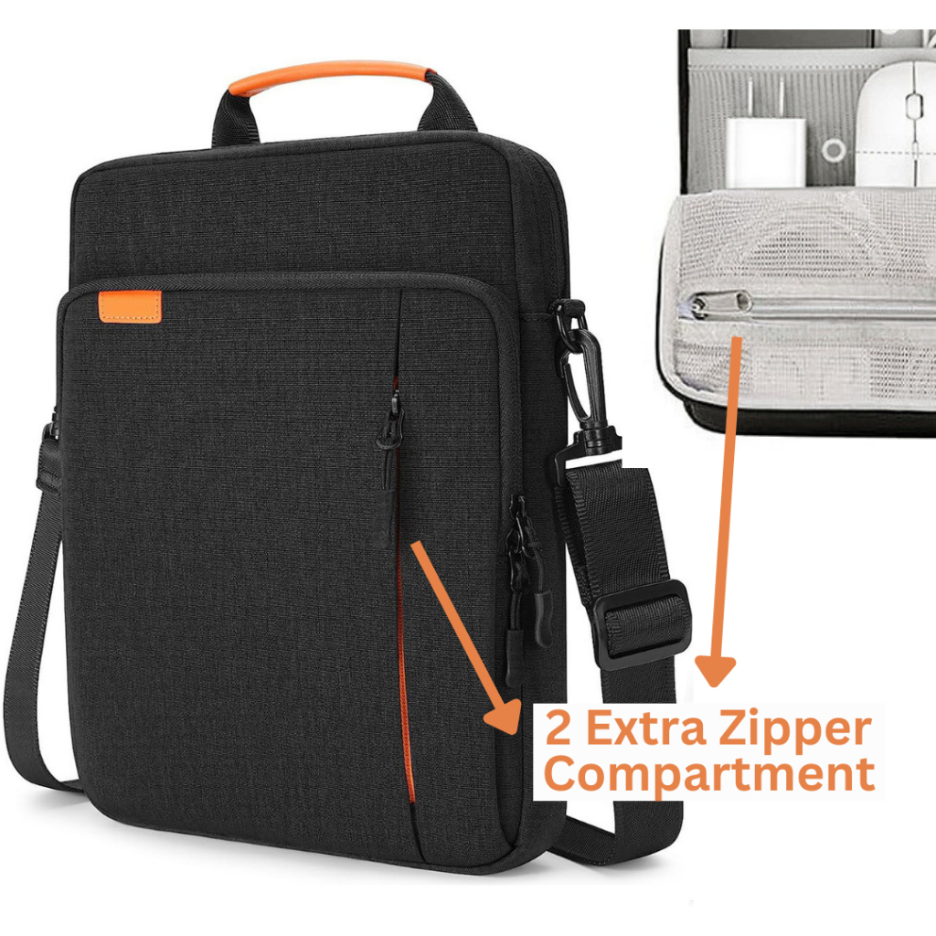 Tablet Crossbody Bag 9-11 inch Waterproof Tablet Sleeve for Up to 12.9 ...