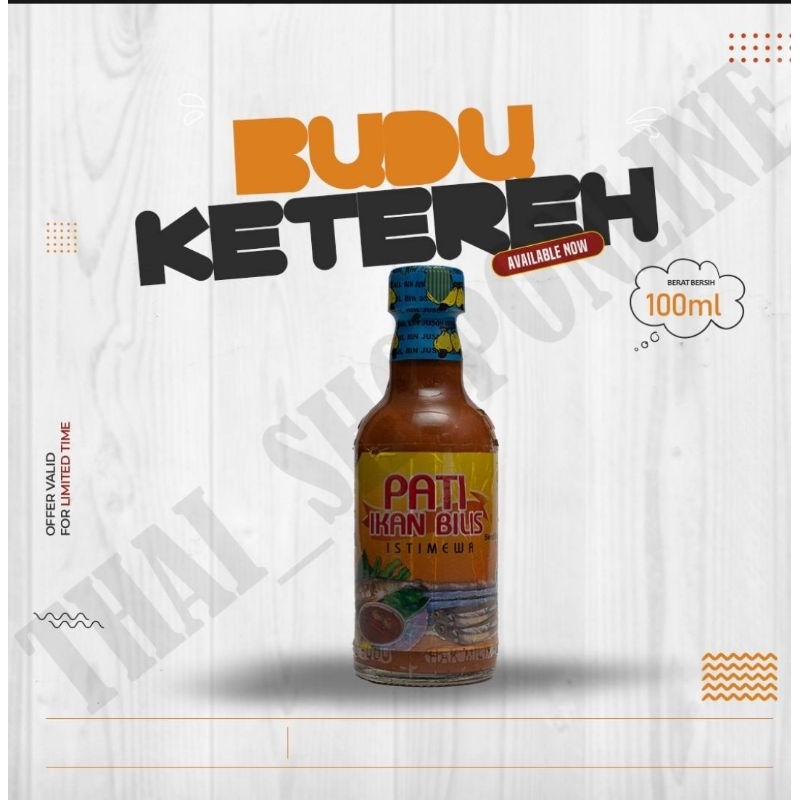 Budu cap ketereh satu botol x100ml🔥 reddy stok🔥 | Shopee Malaysia