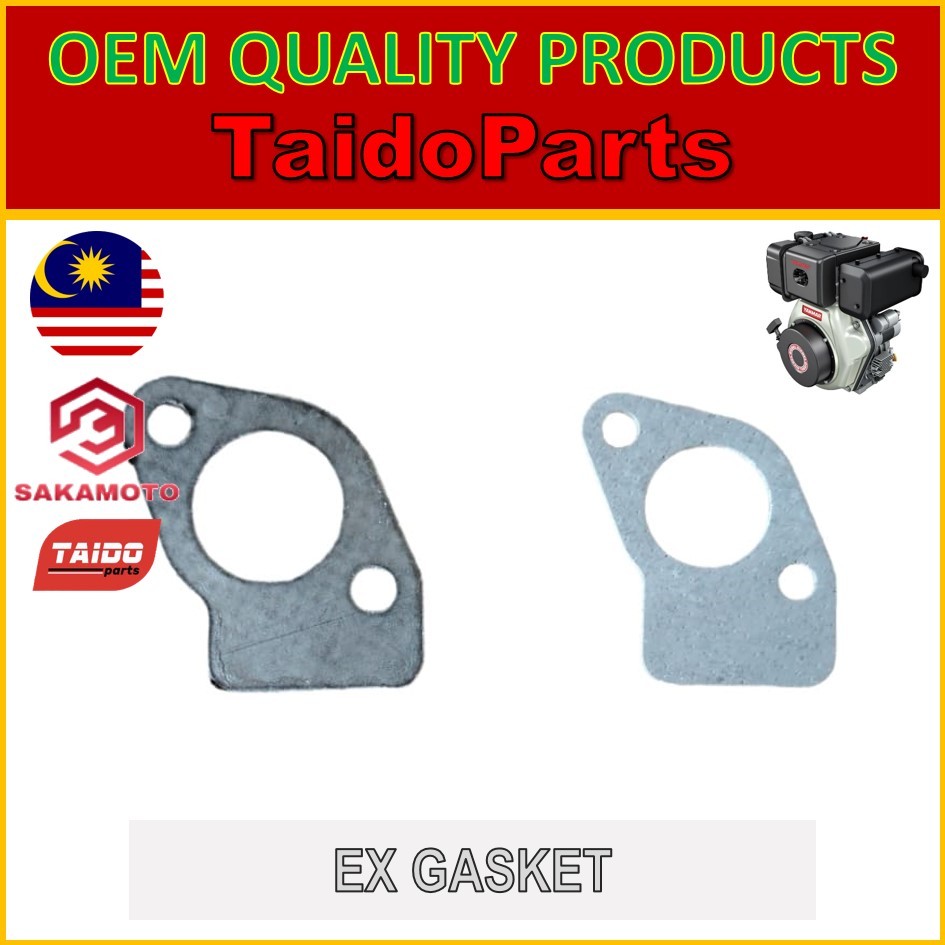 Yanmar China Engine L178F 186F 192F Muffler Ekzos gasket | Shopee Malaysia