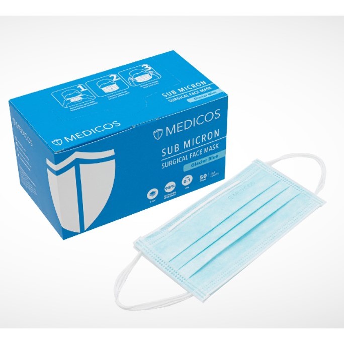 MEDICOS 3PLY SURGICAL MASK 3PLY 50PCS EXPIRY 2029/01 | Shopee Malaysia