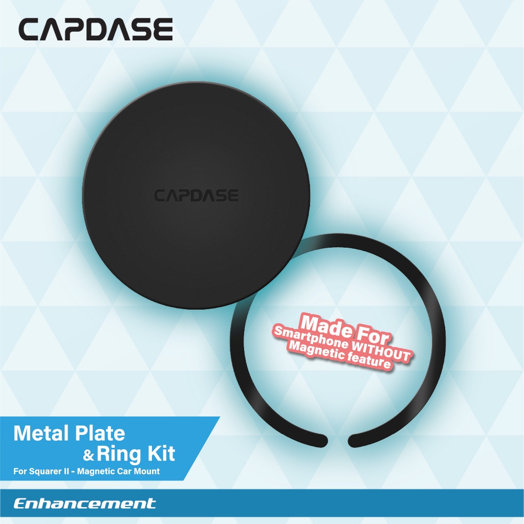CAPDASE SQUARER II MOUNT Metal Plate Kit | Shopee Malaysia