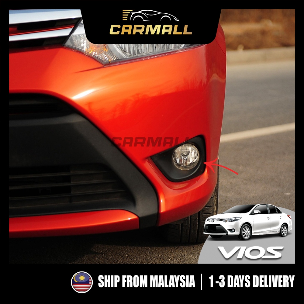 Toyota Vios (3rd Gen) Fog Lamp Complete Set Bumper Fog Lamp Replace ...