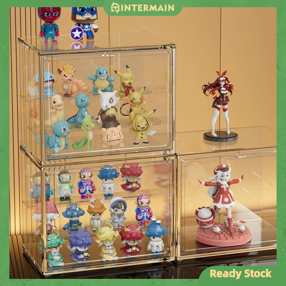 Storage Organizer Blind Box Acrylic Display Box Transparent Toy ...