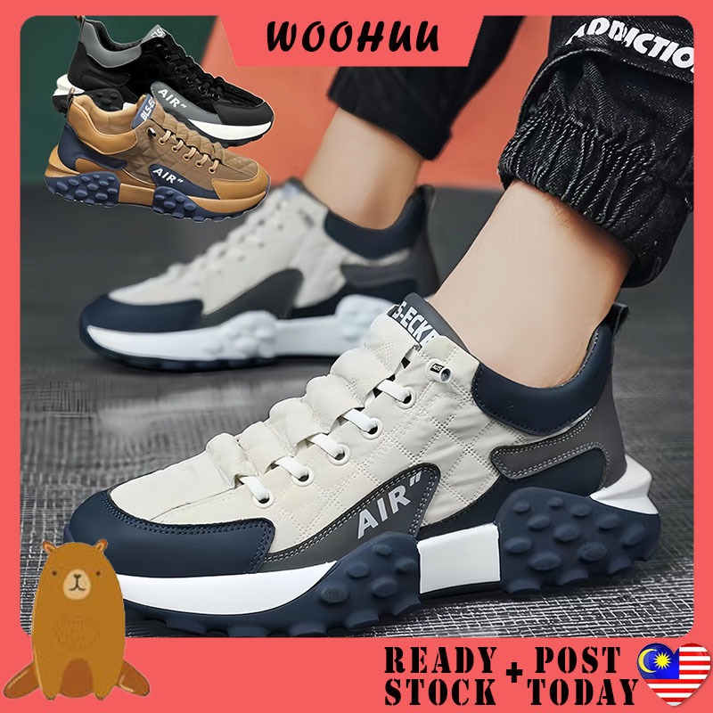 READY STOCK WOOHUU Men Outdoor Sneaker Sport Shoes Kasut Sukan Lelaki ...
