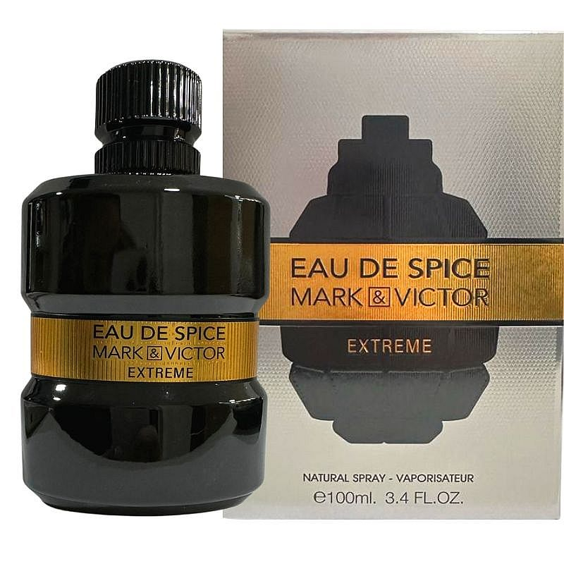 100% Original, Eau de Spice Mark & Victor Parfum By Fragrance World EDP ...