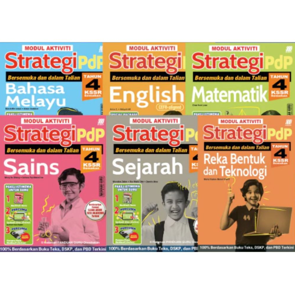 Buku Kerja Sasbadi Modul Aktiviti Strategi PdP KSSR Semakan UASA Tahun 4 | Shopee Malaysia