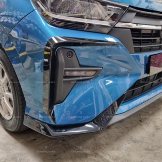 perodua axia 2023-2025 axia new car front bumper canard accessories ...