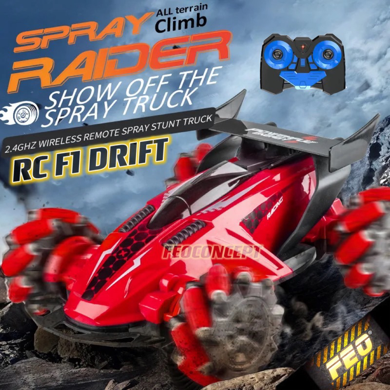 FEO F1 Drift Car Control Rc Car Racing 4wd 2.4G 360 Degree Stunt 25km/h ...