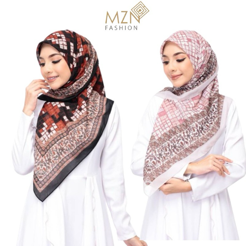 Tudung Bawal Cotton Monogram Bidang 45 | Shopee Malaysia