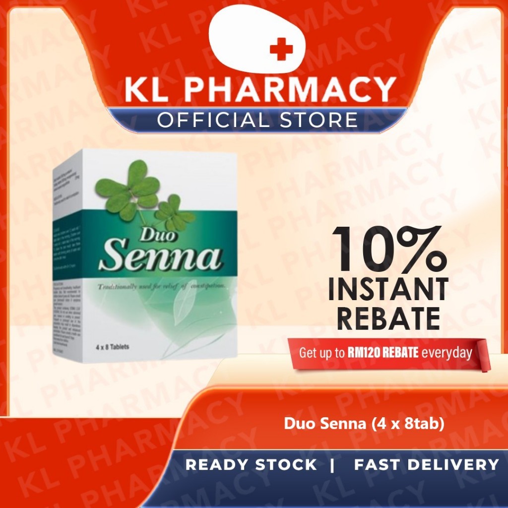 [KL PHARMACY] Duo Senna (4 x 8tab) | Shopee Malaysia