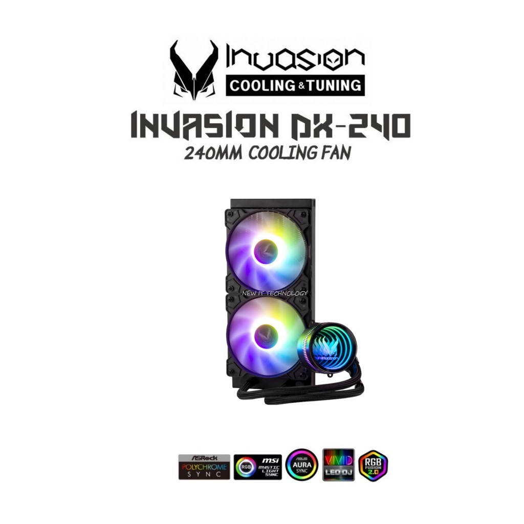 Invasion Arctic Liquid Cooler( DARK-120|Single|Duo|Trio|YFT-360|DX-240|FTB-240 )Fan AiO CPU ...