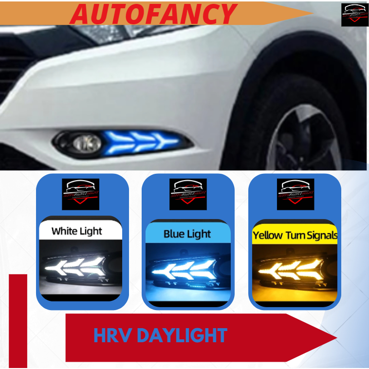 HONDA HRV DRL LED DAYLIGHT RUNNING LIGHT FOG LAMP FOR HONDA HRV 2015 ...