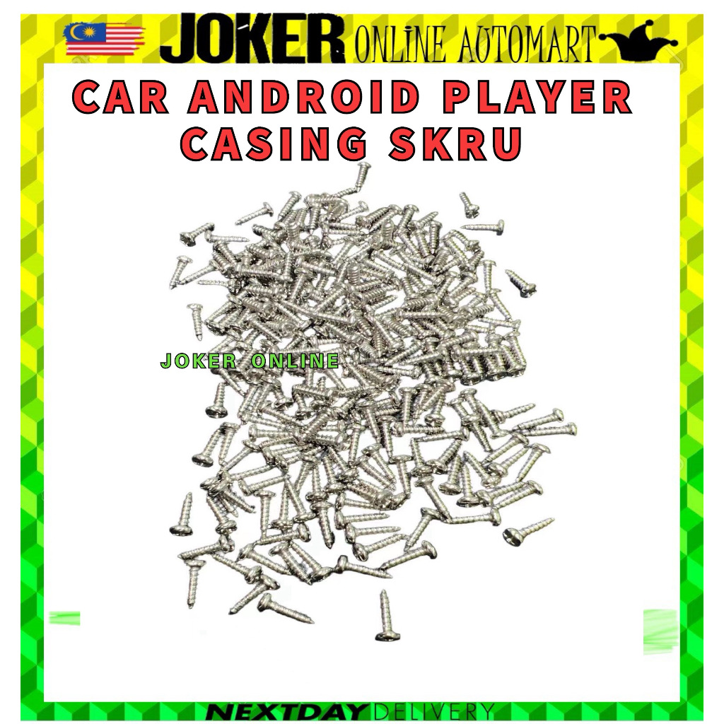 (10pcs) Car Android Player 9"/10" Big Screen Casing Screws | Shopee ...