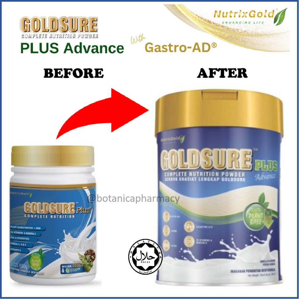 NutrixGold GoldSure+ Plus Advance 850g (Exp: 02/2026) | Shopee Malaysia