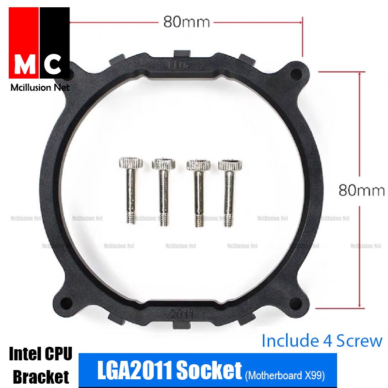 Intel CPU Socket LGA 2011 Heat Sink Backet X99 Motherboard | Shopee ...