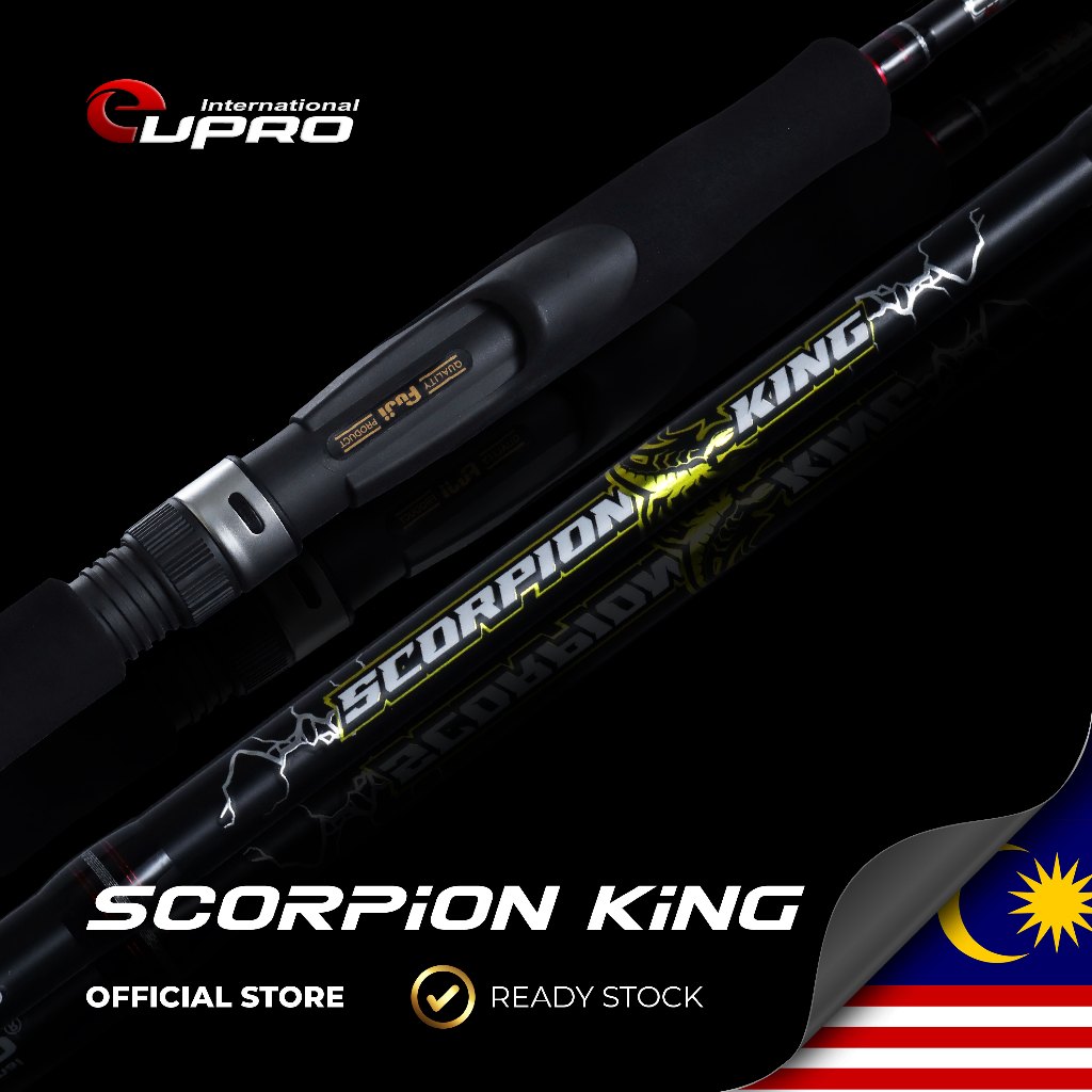 Eupro Scorpion King SALTWATER Jigging Rod | Shopee Malaysia