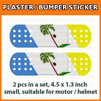 Plaster Sticker / Bumper Sticker - Pulau Pinang Penang [ Hide Your ...