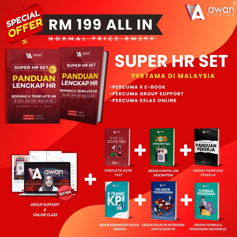 Buku Panduan Lengkap HR AWAN ACADEMY-FREE EBOOK BONUS HR (REFERENCE HR ...