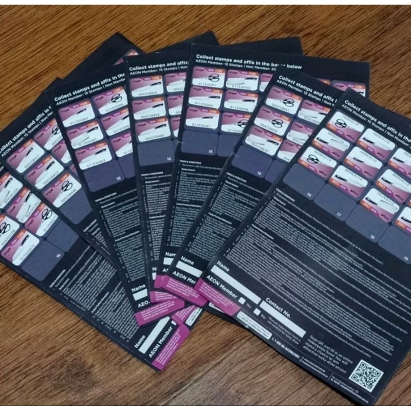 AEON STAMP STICKER PROMOTION | Shopee Malaysia