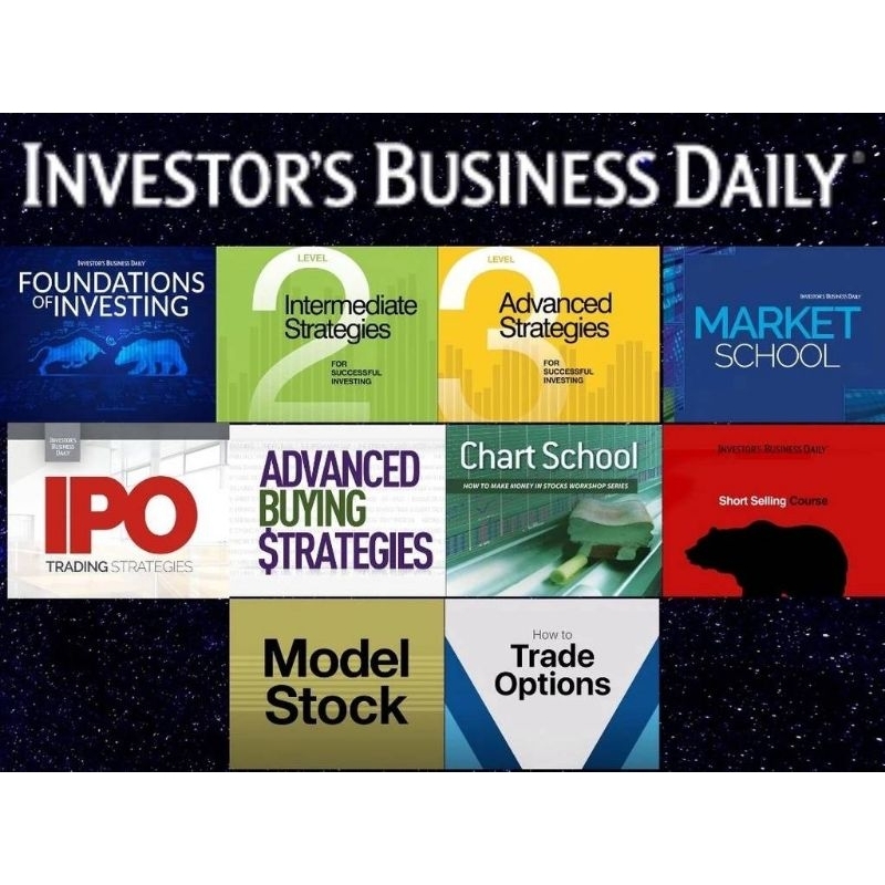 10-in-1 Investor's Business Daily | Home Study Courses | Shopee Malaysia
