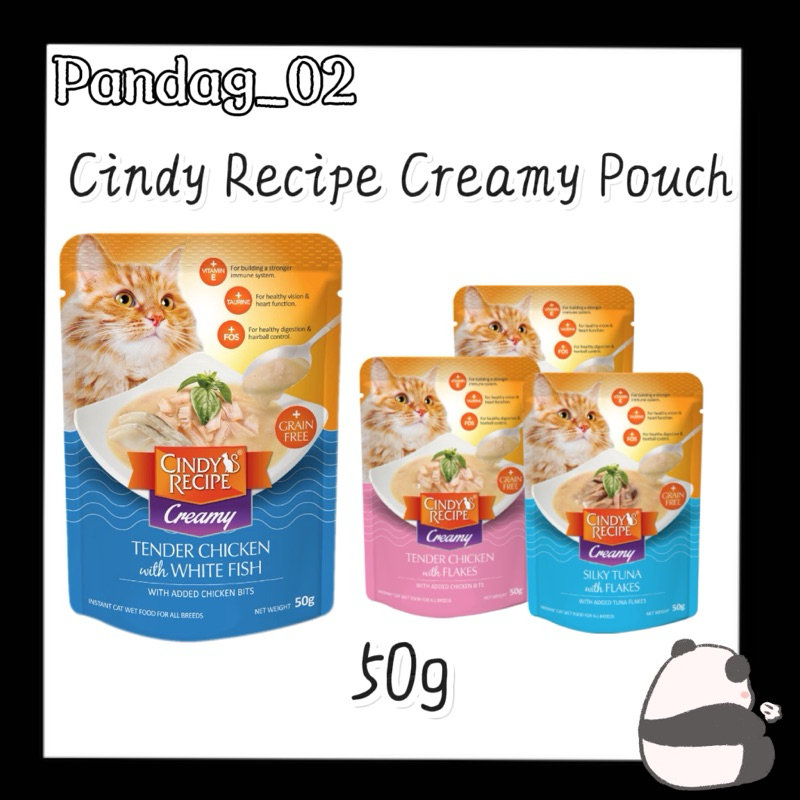Ready Stock🐼Cindy‘s Recipe Creamy Cat Wet Food - 50g | Shopee Malaysia