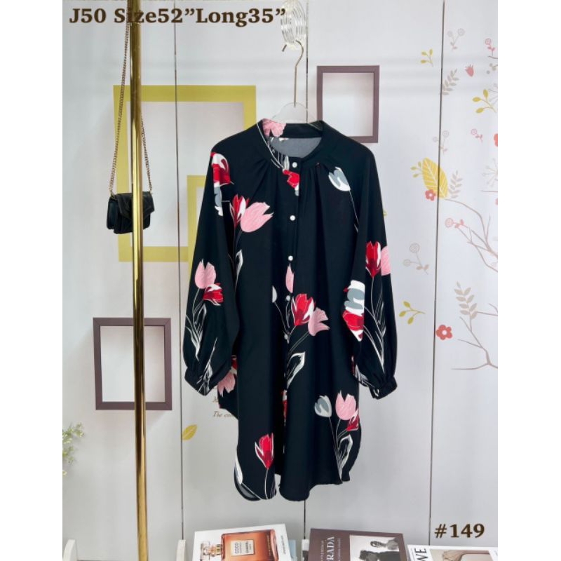 🔥 TMB 🔥 Blouse labuh saiz besar / Blouse big size / Baju saiz besar ...