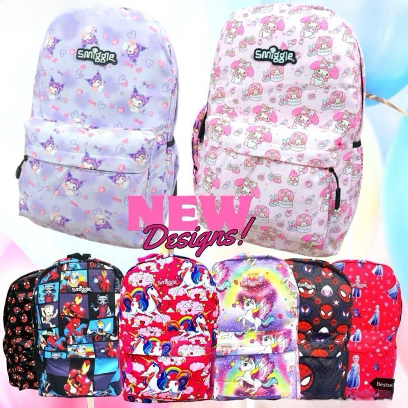 BEG SMIGGLE Unicorn Bag School Smiggle Unicorn beg budak beg sekolah ...