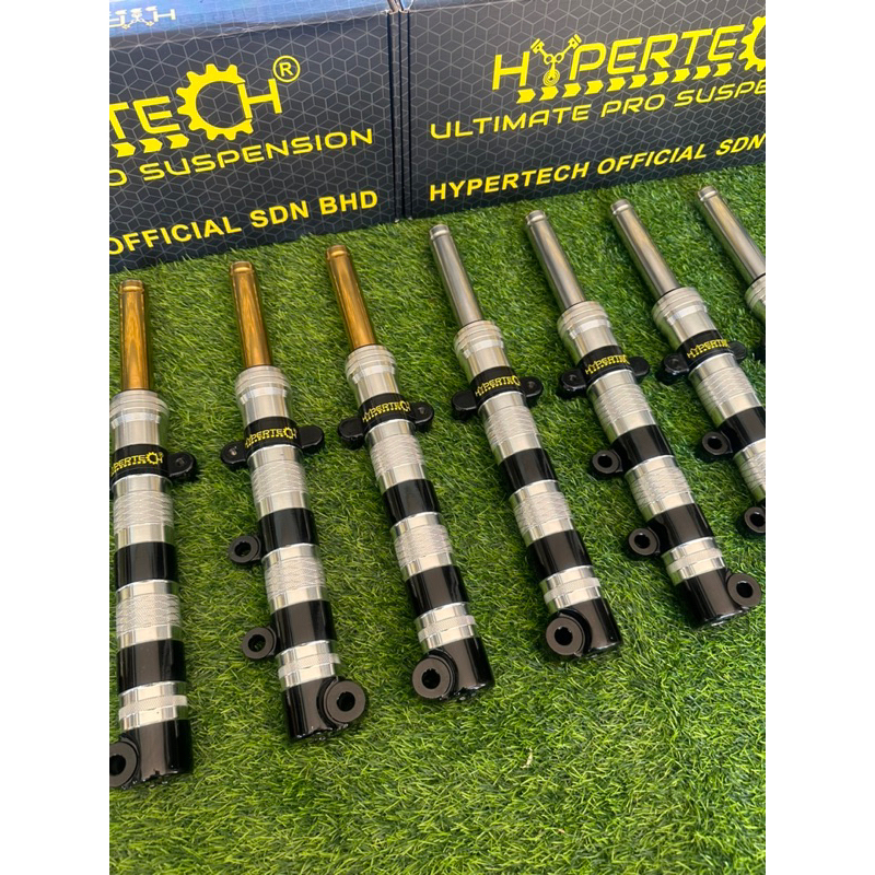 100% original Hypertech fork lay Y15 Y16 lowered 1.5inchi batang besar ...