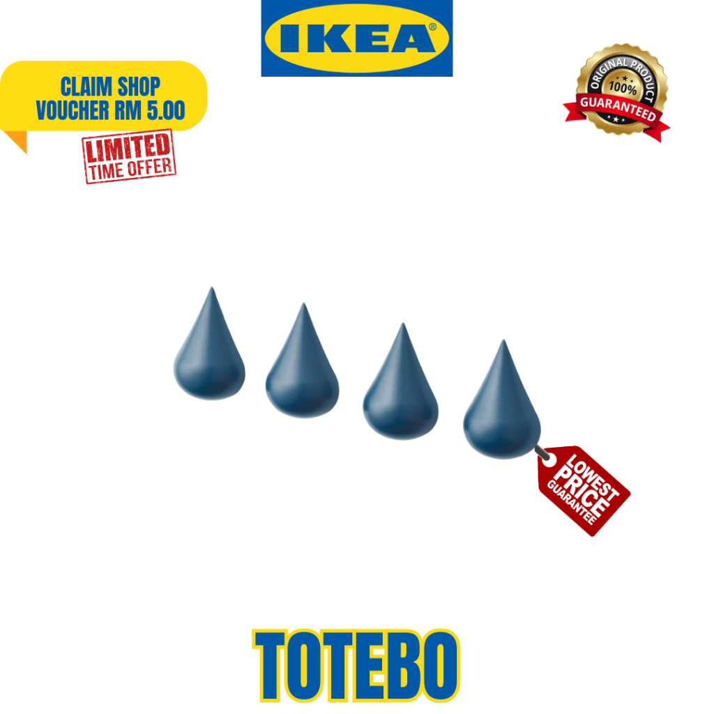IKEA TOTEBO Fridge Whiteboard Magnets For Notes and Memo Viral Dark ...