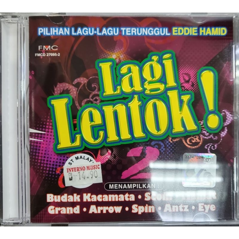 Lagi Lentok 2 (2009) - Pilihan Lagu-Lagu Terunggul Eddie Hamid (CD ...