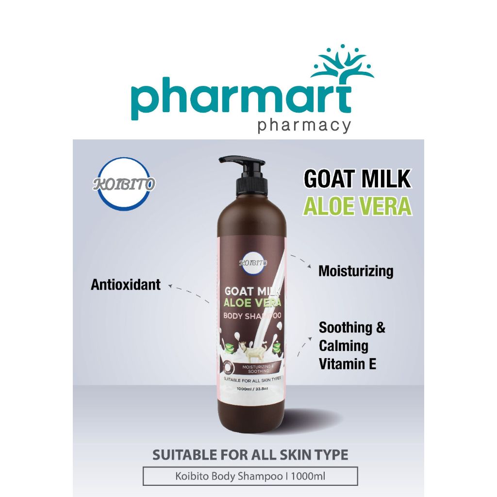 KOIBITO GOAT MILK BODY SHAMPOO 1L (EXP 08/2026) | Shopee Malaysia
