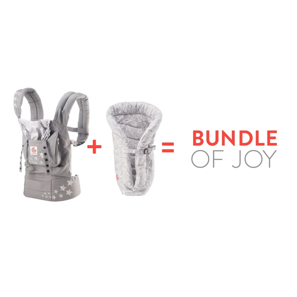 Original Bundle Of Joy by Egrobaby (Baby Carrier + Infant Insert) Night ...