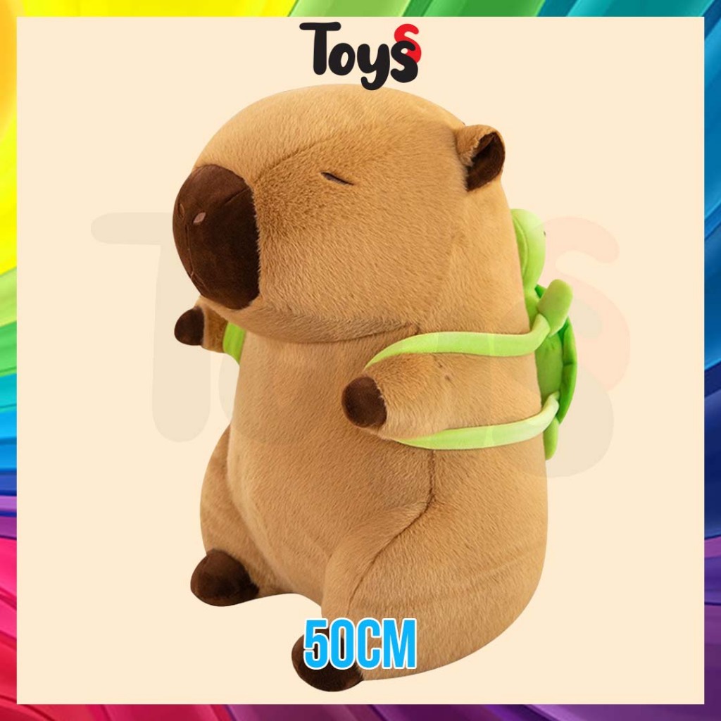 🍊Toyss Capybara Plush Toy Capibara Anak Patung Comel Capybara Plushie ...