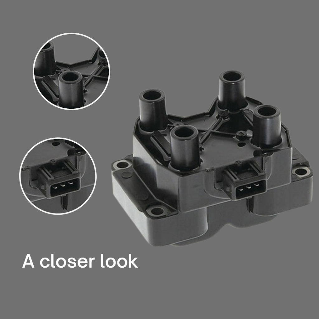 (BOSCH) PROTON IGNITION COIL WIRA 1.5 VDO / GEN 2 / SATRIA | Shopee ...