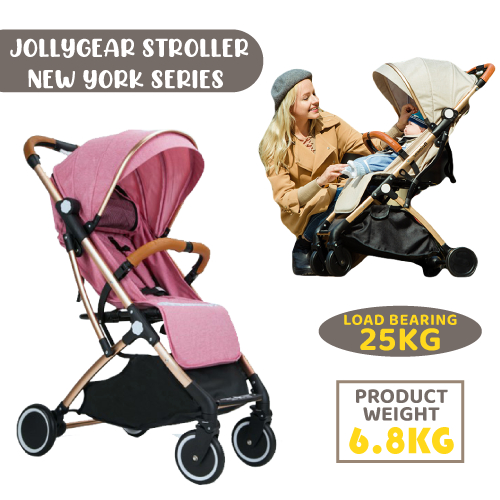 JOLLYGEAR NEW YORK SERIES SIGNATURE COLLECTION Ultralight Foldable Baby ...