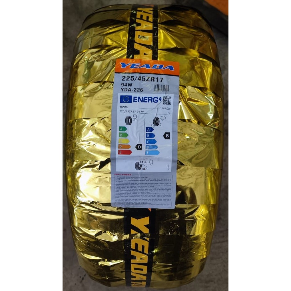 225/45R17 YEADA-226 2023 NEW TYRES !!! | Shopee Malaysia