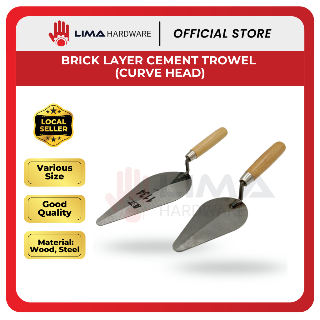 Brick Layer Cement Trowel, Penyedok Simen, Penyedok Simen Batu Bata 钢灰池 ...