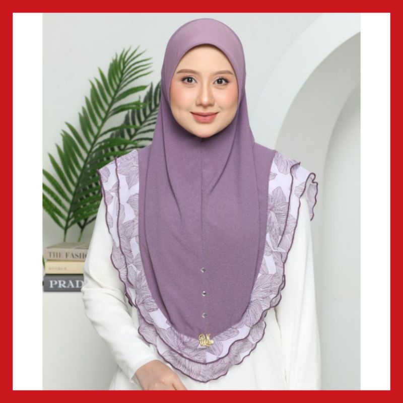 Tudung Sarung Beeha XL Awning Scuba Moscrepe Tudung Souk Instant Scaft ...