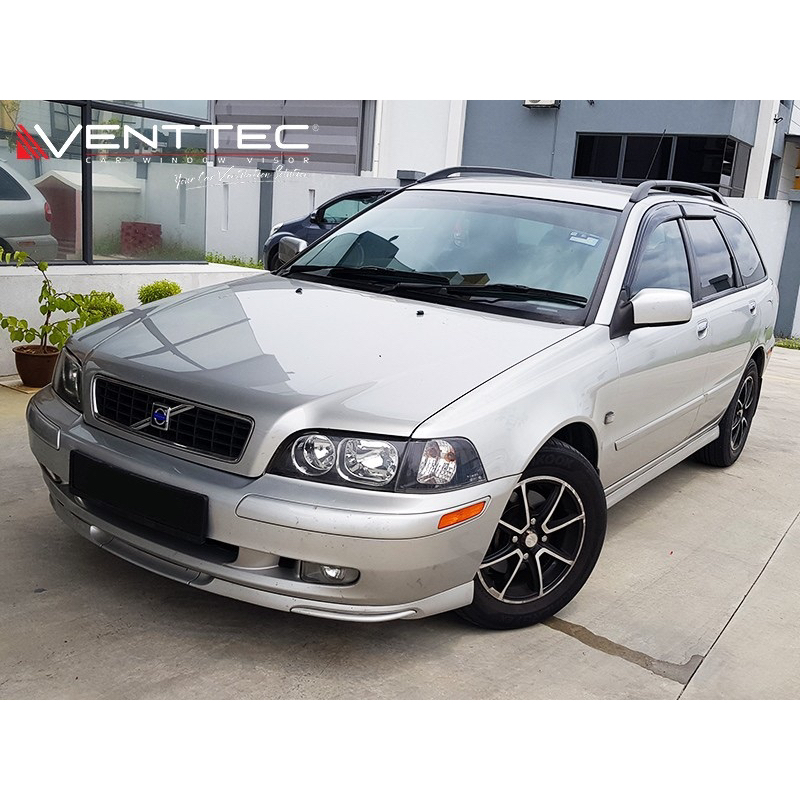 Volvo V40 1995-2004 Venttec Door Visor High Quality Window Vent Visors Deflectors Air Press ...