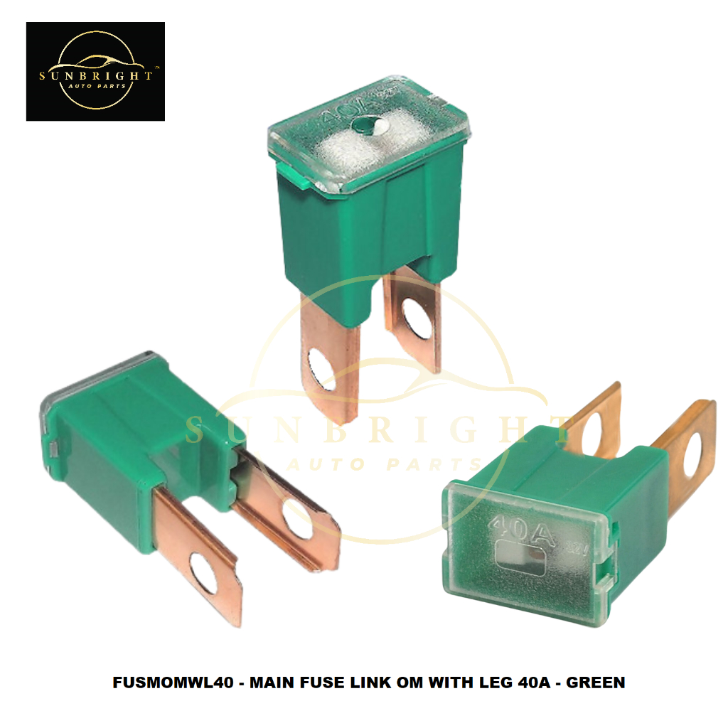 MAIN FUSE LINK OM WITH LEG 40A - GREEN | Shopee Malaysia