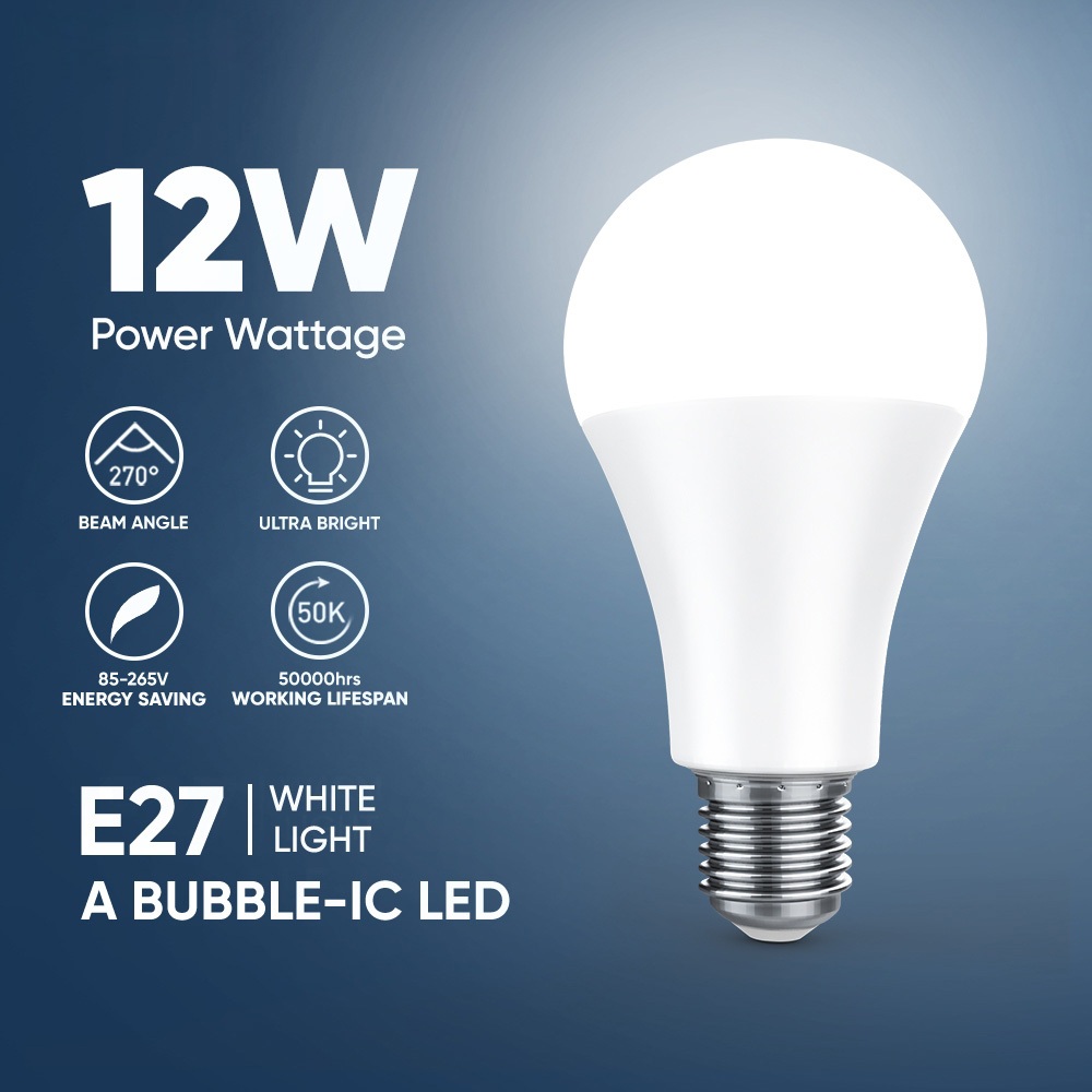 E27 Light Led Bulb Lampu 22W/18W/12W/9W/5W White Light Mentol Lamp lampu pasar malam led 灯 ...