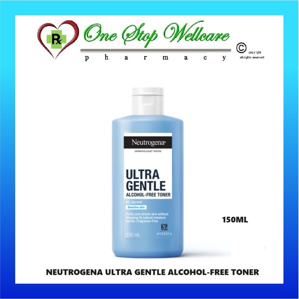 NEUTROGENA ULTRA GENTLE ALCOHOL-FREE TONER 150ML (EXP:12/2027) | Shopee ...