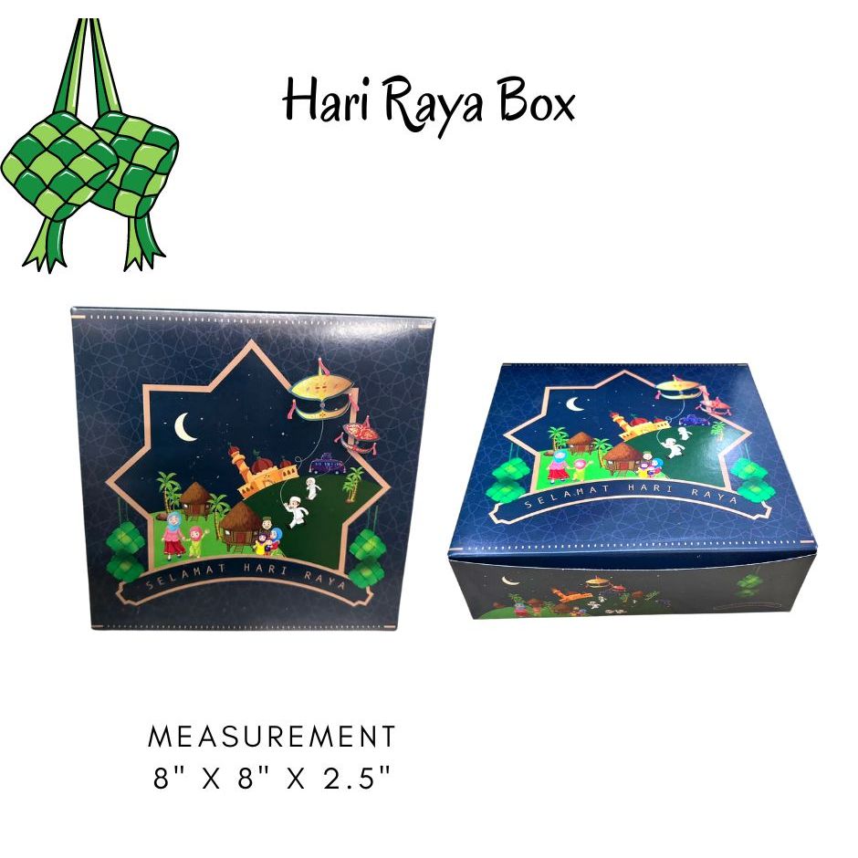 [Clearance] Hari Raya Box / Paper Bag Kotak/Beg HARI RAYA 10pcs ...