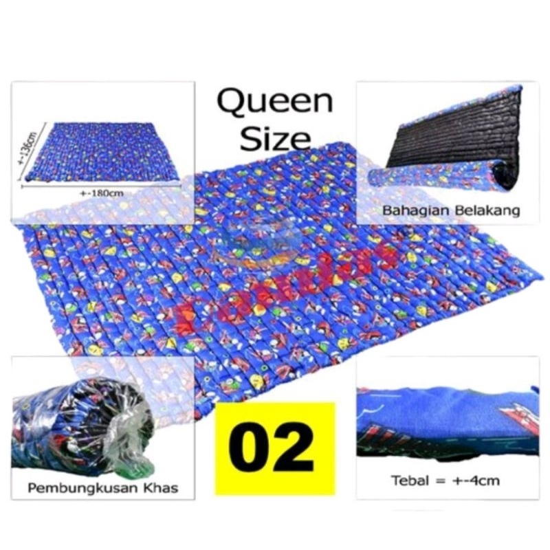 Tilam kekabu gulung super Queen budak Kanak kanak | cartoon kids | kabu ...