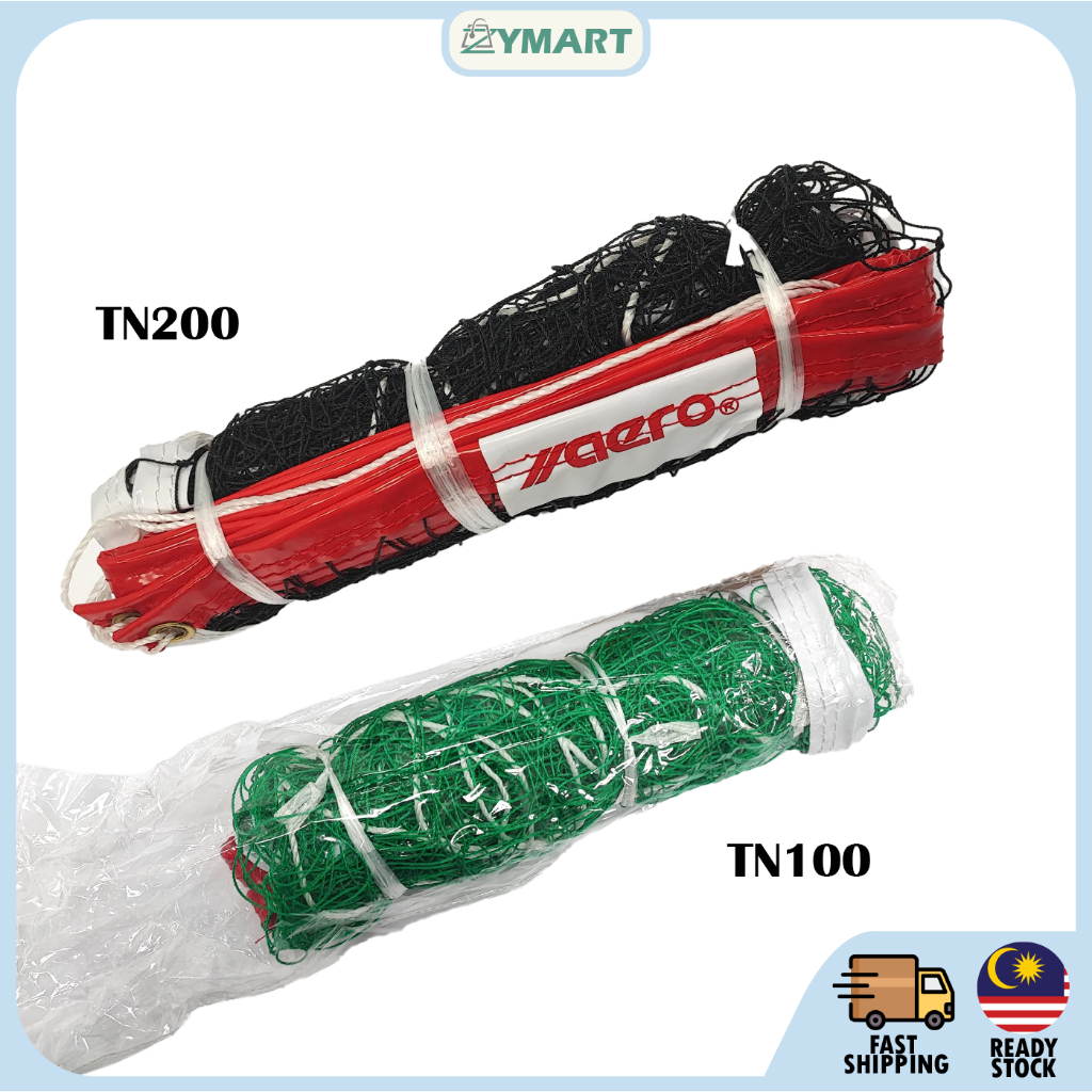 [Quality] Jaring Sepak Takraw Nylon , Nylon Takraw Net (Green/Black ...